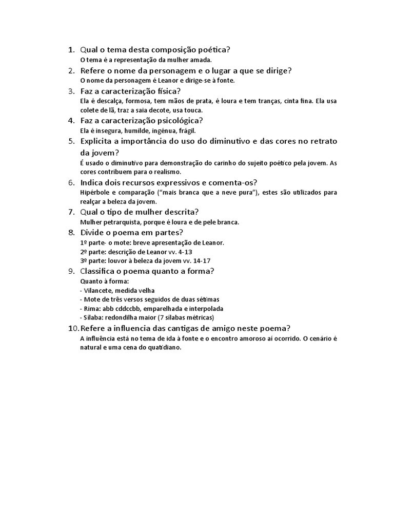 Descalça Vai Para A Fonte Pdf