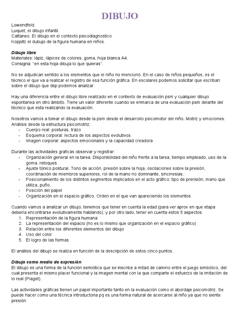 Dibujo | PDF | Dibujo | Experiencia