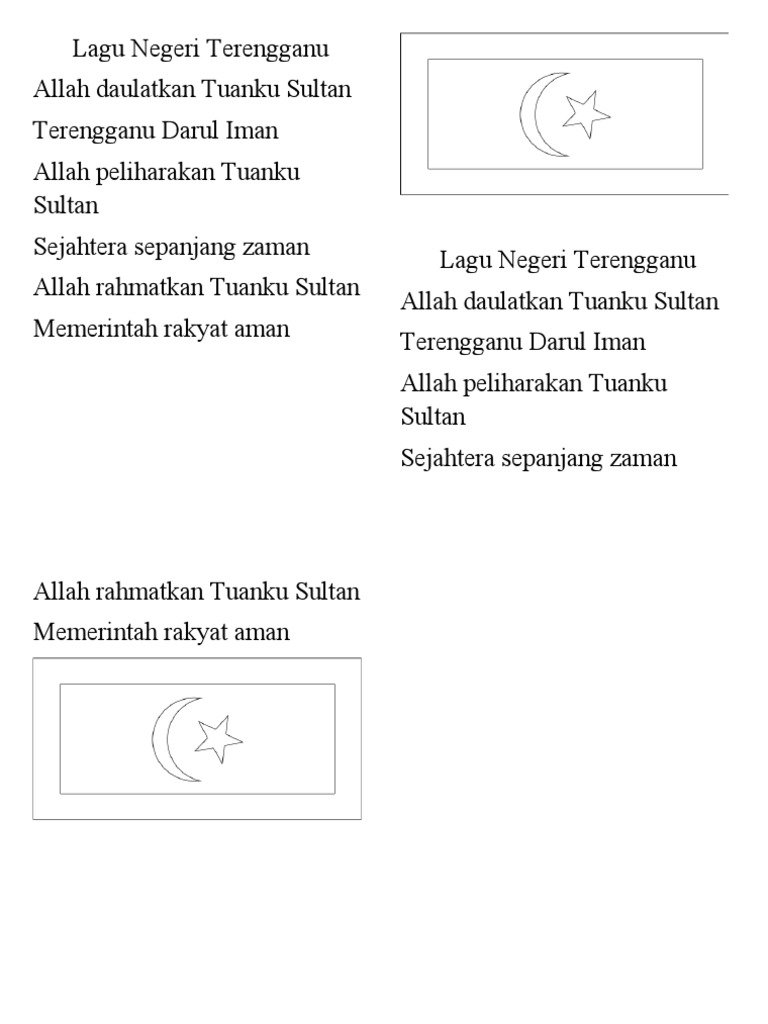 Lagu Negeri Terengganu | PDF