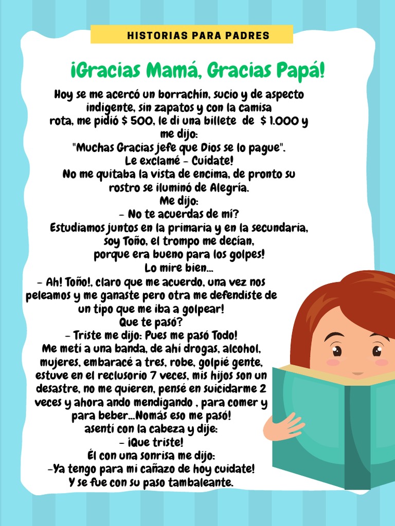 Gracias Mamá Gracias Papá Pdf