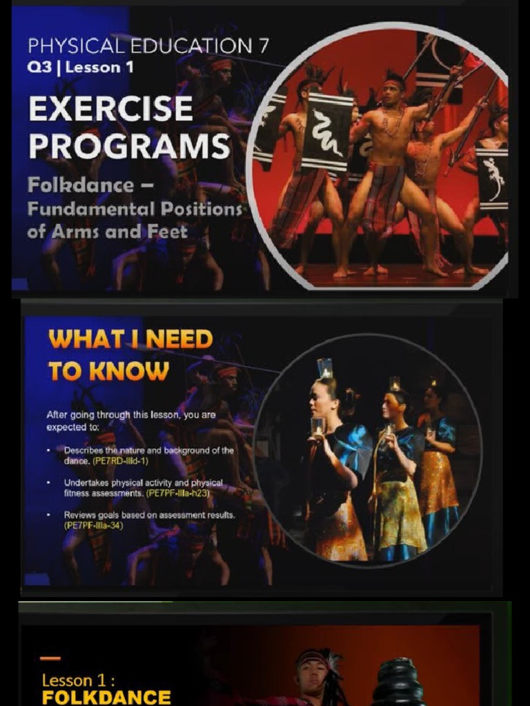 Mapeh-P e | PDF | Performing Arts | Dances