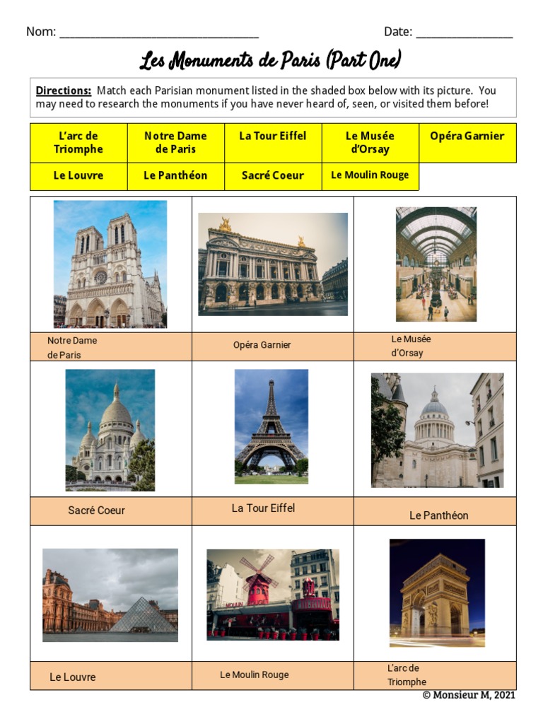 Kami Export - Ethan Jones-Young - Les Monuments de Paris | PDF