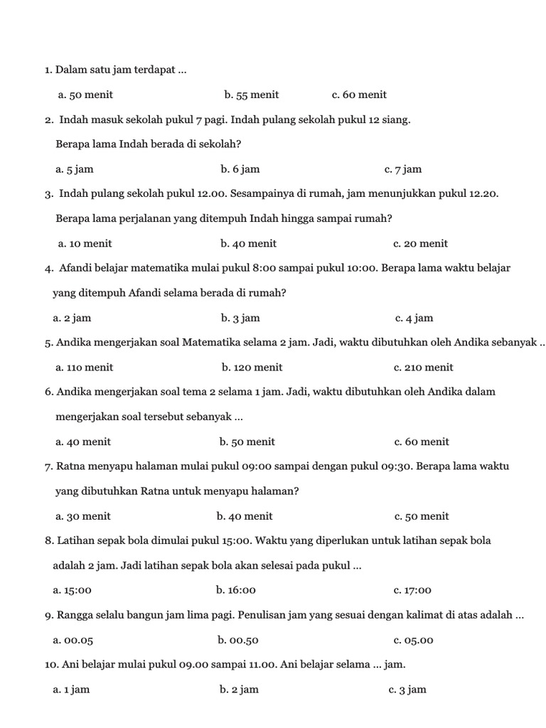 Latihan Soal Matematika & Seni | PDF | Seni & Disiplin Bahasa