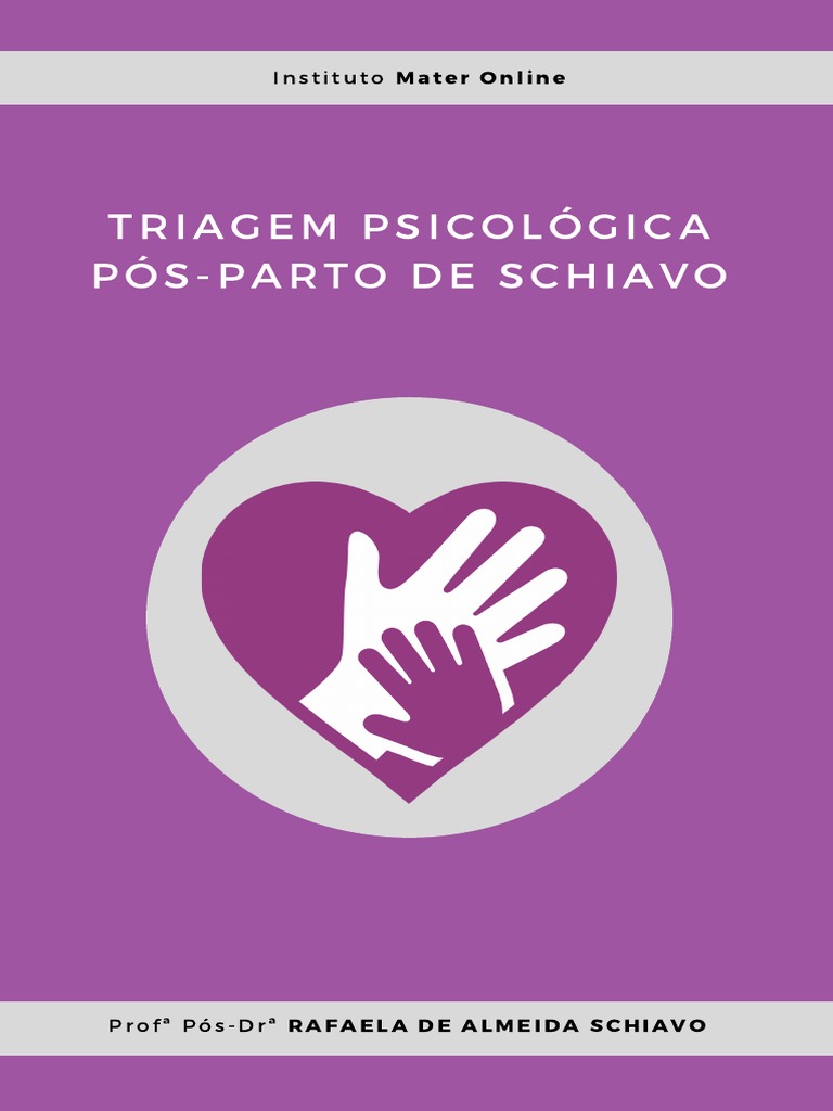 Triagem Psicolo - Gica Po - S Parto de Schiavo | PDF