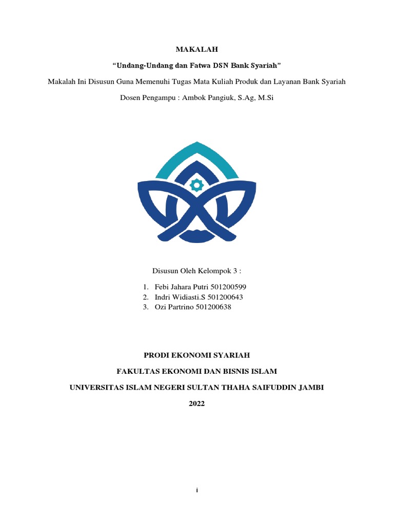 Undang-Undang dan Fatwa Bank Syariah | PDF