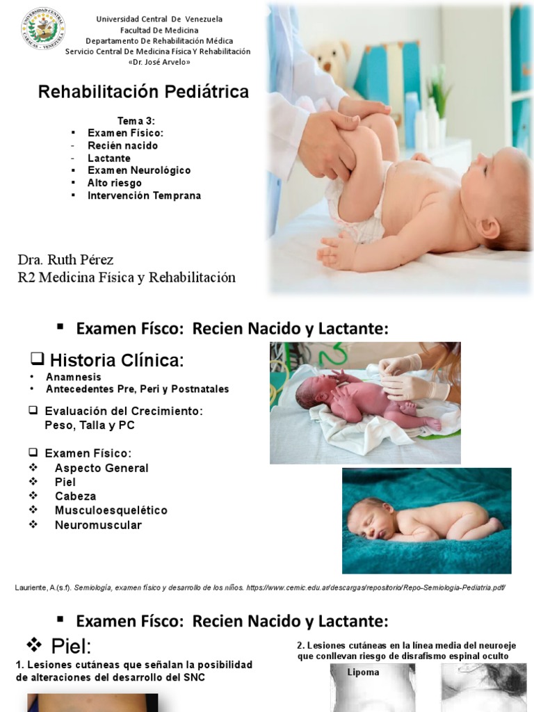 Pediatría Examen Fisico | PDF