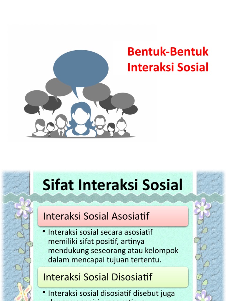 Bentuk Bentuk Interaksi Sosial | PDF | Politik