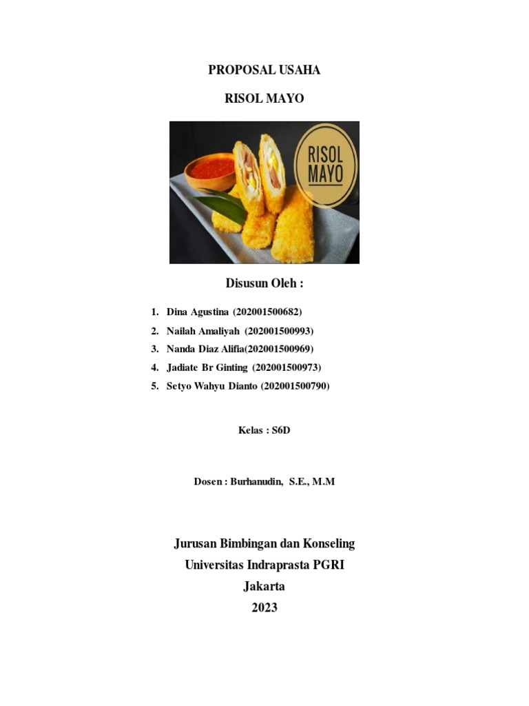 Proposal Usaha Kelompok 2 | PDF