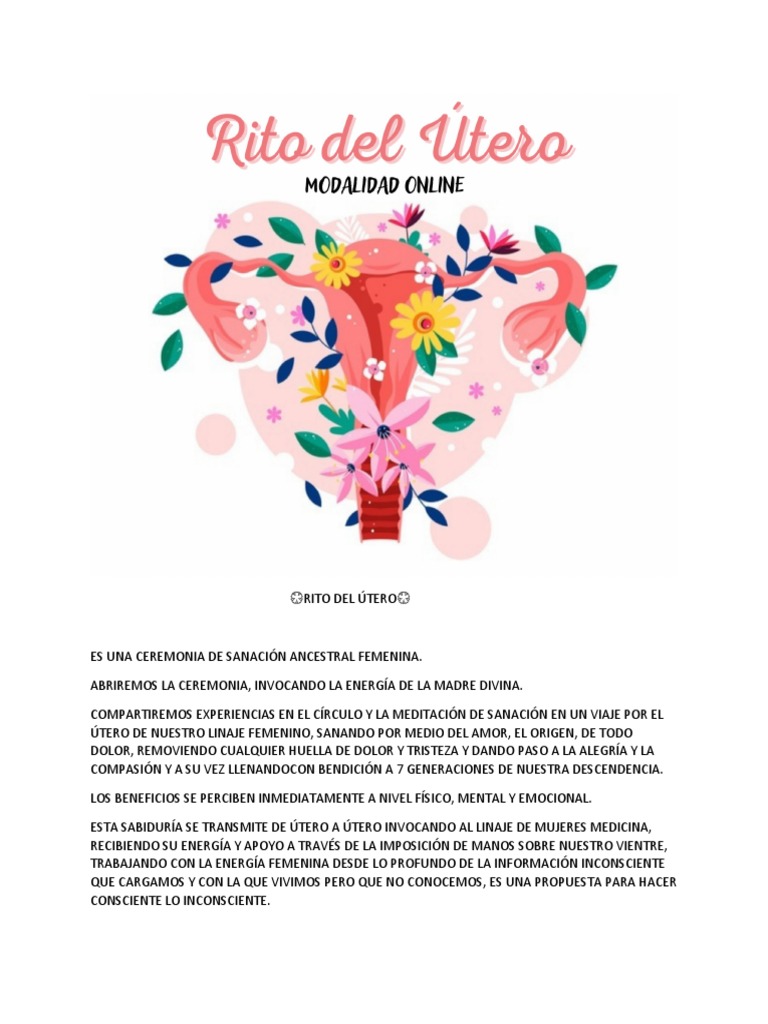 ?rito Del Útero? | PDF | Amor