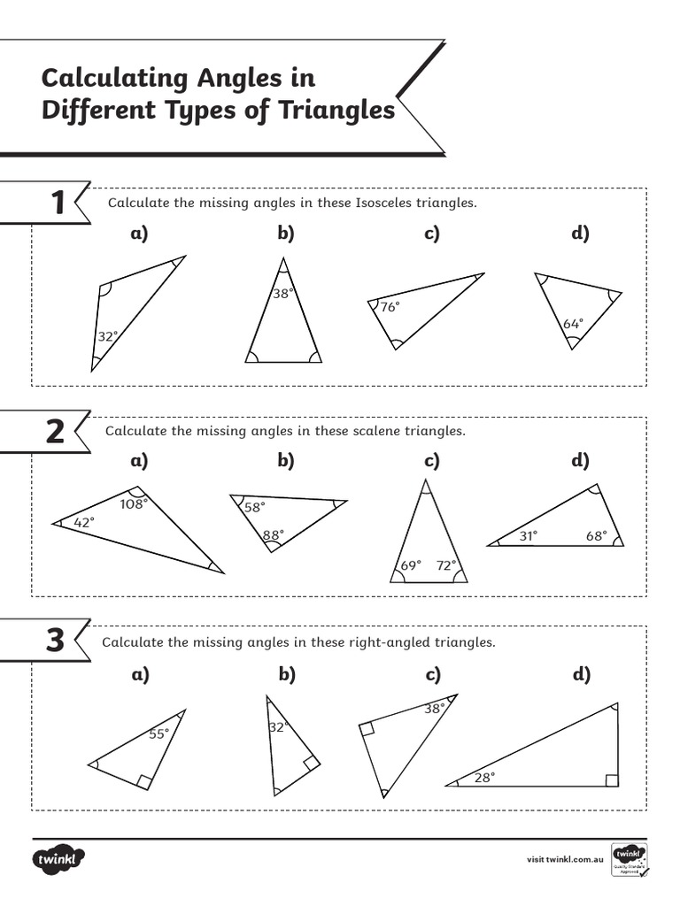 Missing Angles | PDF | Triangle | Elementary Geometry