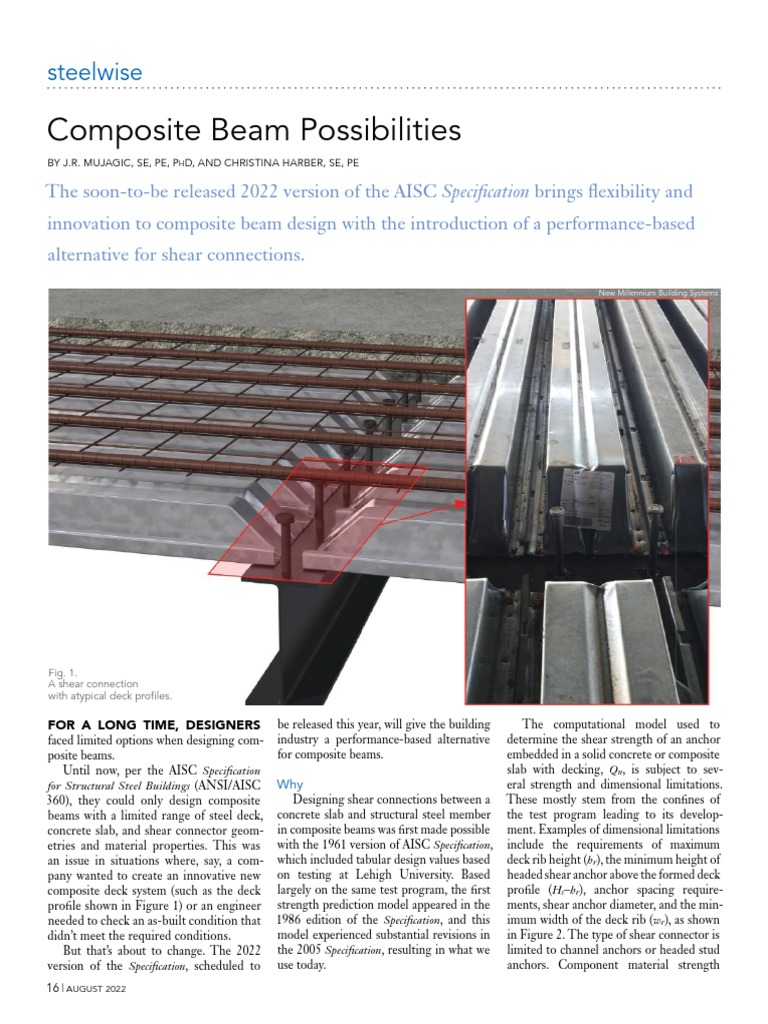 Advancements in Composite Beam Design | PDF | Strength Of Materials ...