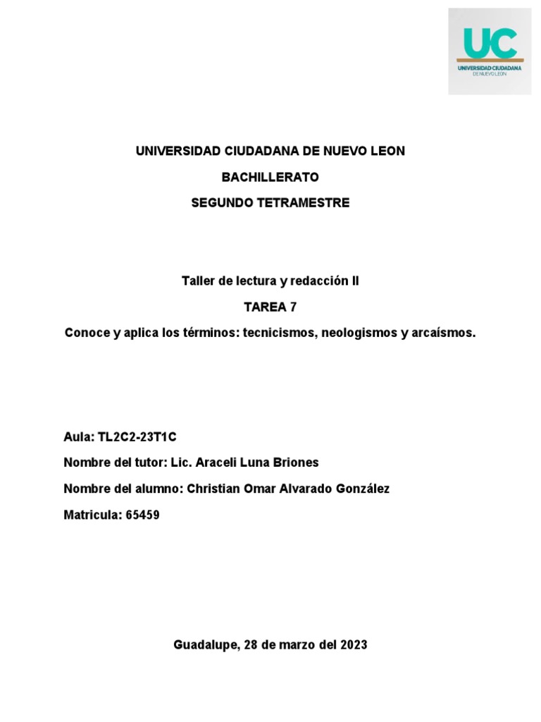 Tarea 7, Cuestionario Bloque 10 | PDF