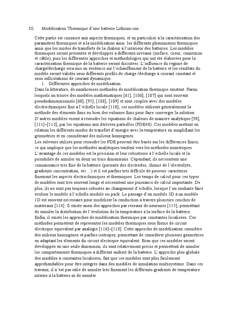 Modélisation Thermique | PDF