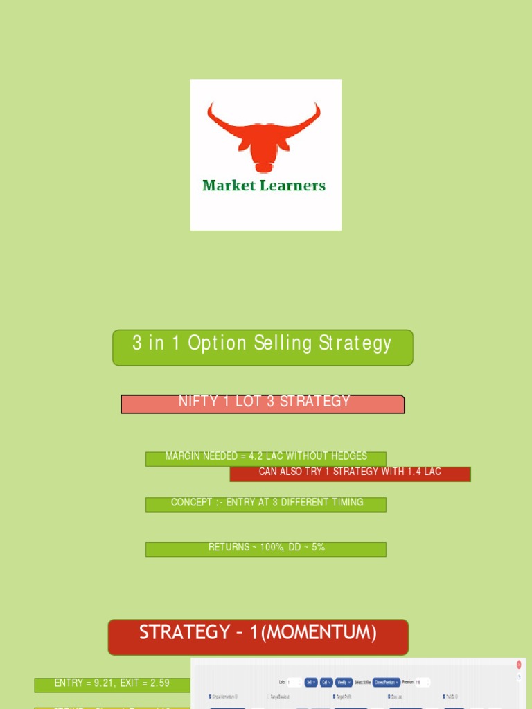 Algotest 3 in 1 Strategy | PDF