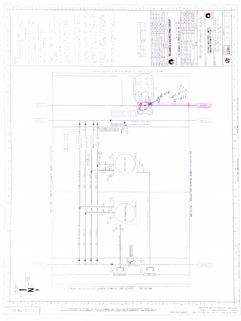 P&id For Fire Line Isolation 07.06.23 | PDF | Products Of Chemical ...