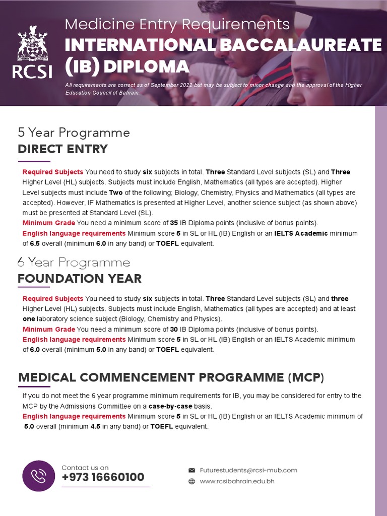 International Baccalaureate Diploma - IB | PDF | Vocational Education ...