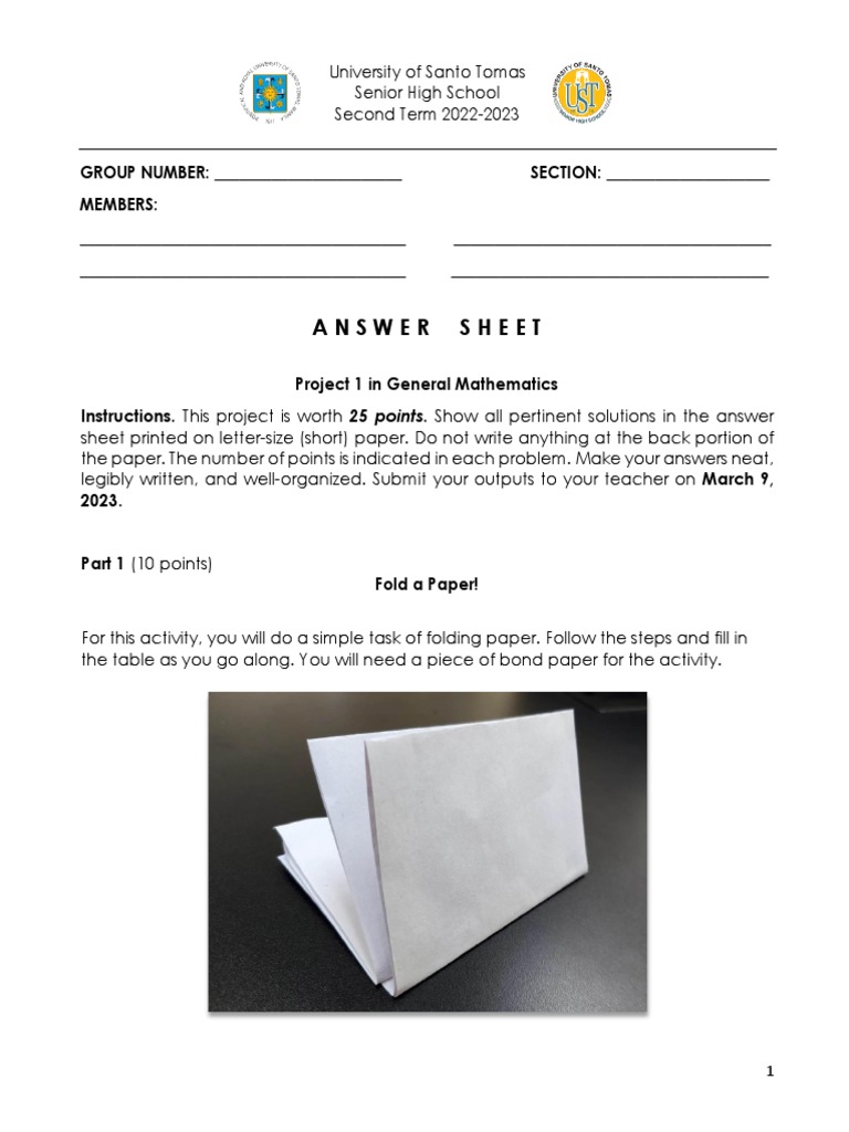 ANSWER SHEET - Project-1-Piecewise-Functions | PDF | Taxes | Controlled ...