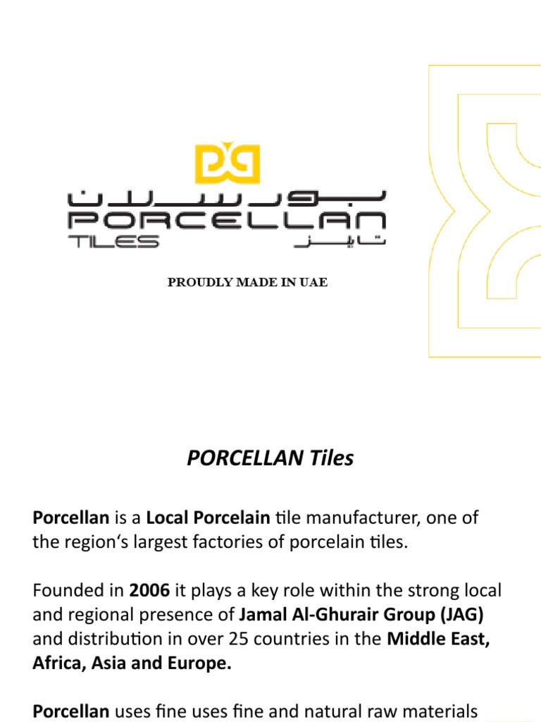 Porcellan: Premium UAE Porcelain Tiles | PDF | Tile | Porcelain