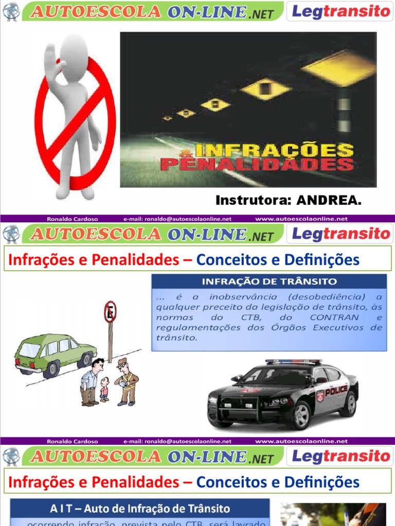 6° dia - 4 LT Infrações e Penalidades | PDF