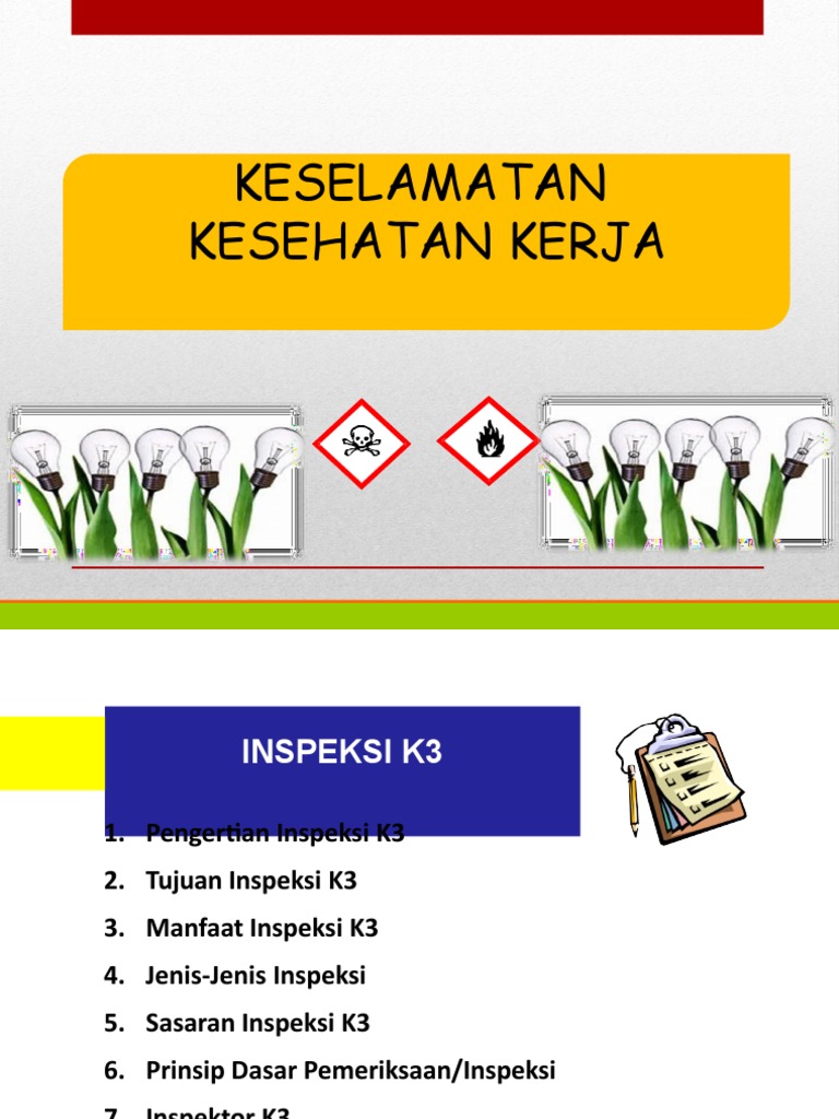Inspeksi K3: Tujuan, Manfaat, dan Penerapan | PDF | Bisnis | Komputer