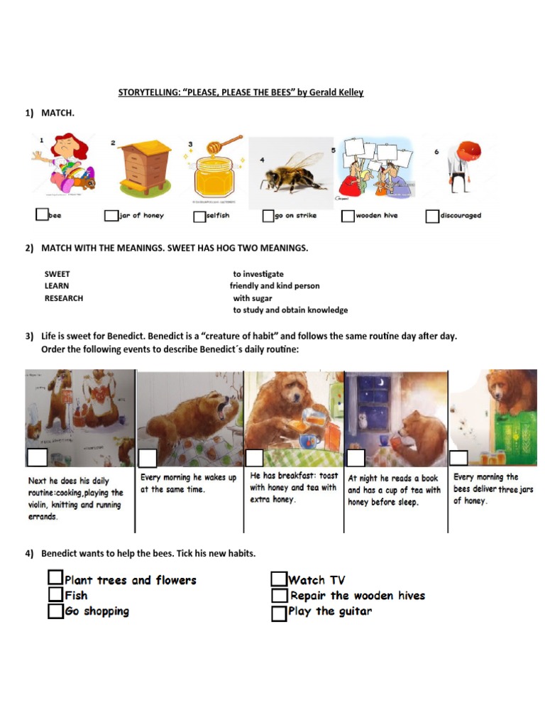 Please,Please the Bees TP | PDF