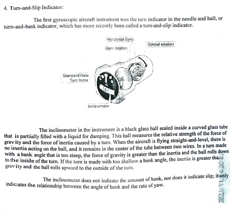 Recently Turn-And-Slip: Ball, Indicator | PDF