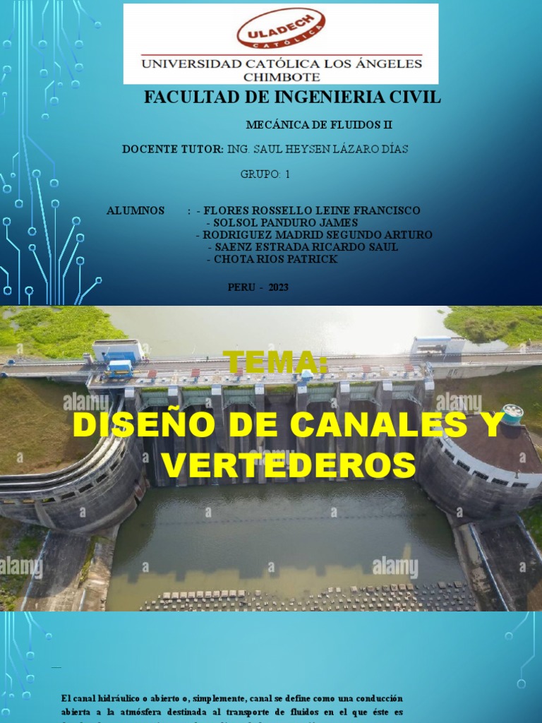 Canales y Vertederos | PDF
