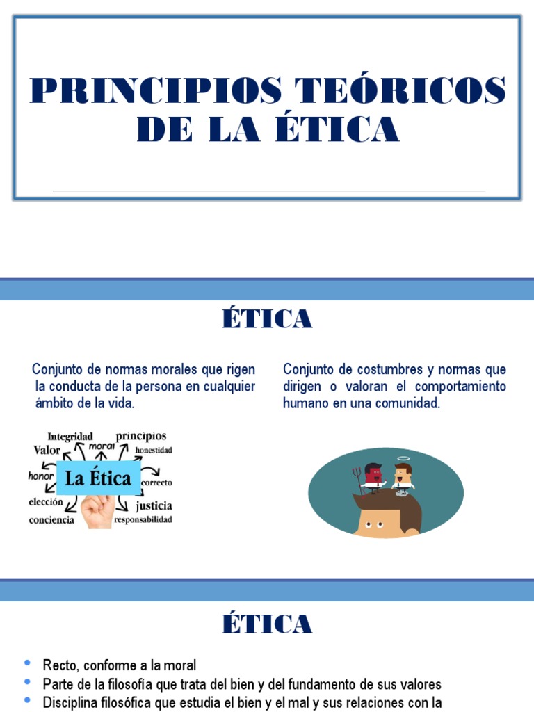 Principios Teóricos de La Ética y Bioética | PDF | Bioética | Moralidad