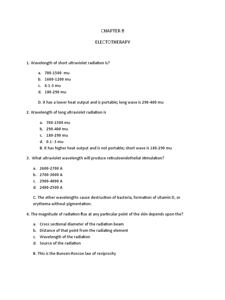 Rembe Electro 1 | PDF