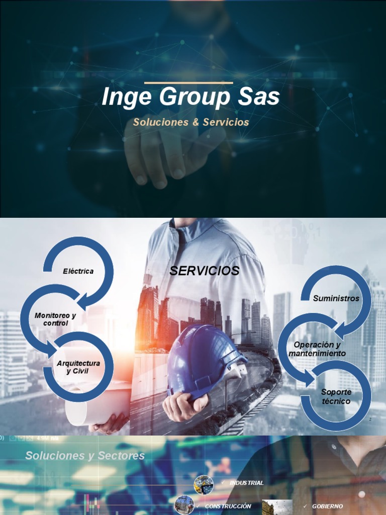 INGE GROUP SAS BROCHURE - Telecom | PDF | Ingenieria Eléctrica | Diseño