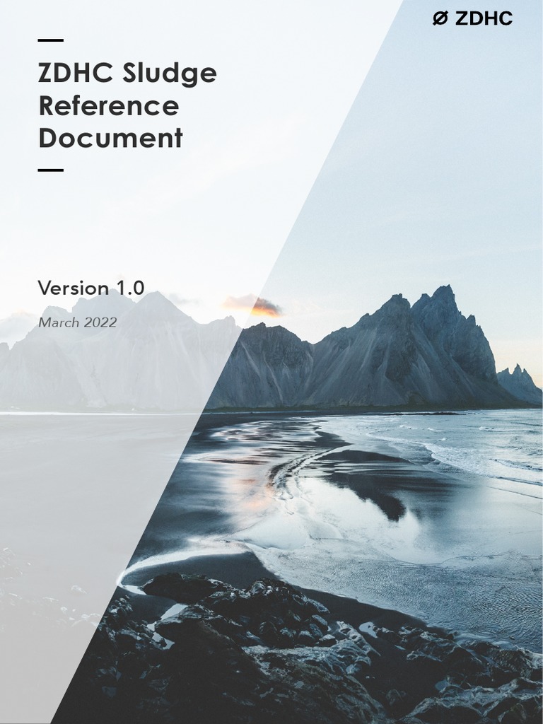 ZDHC Sludge Reference Document | PDF | Incineration | Sewage Treatment