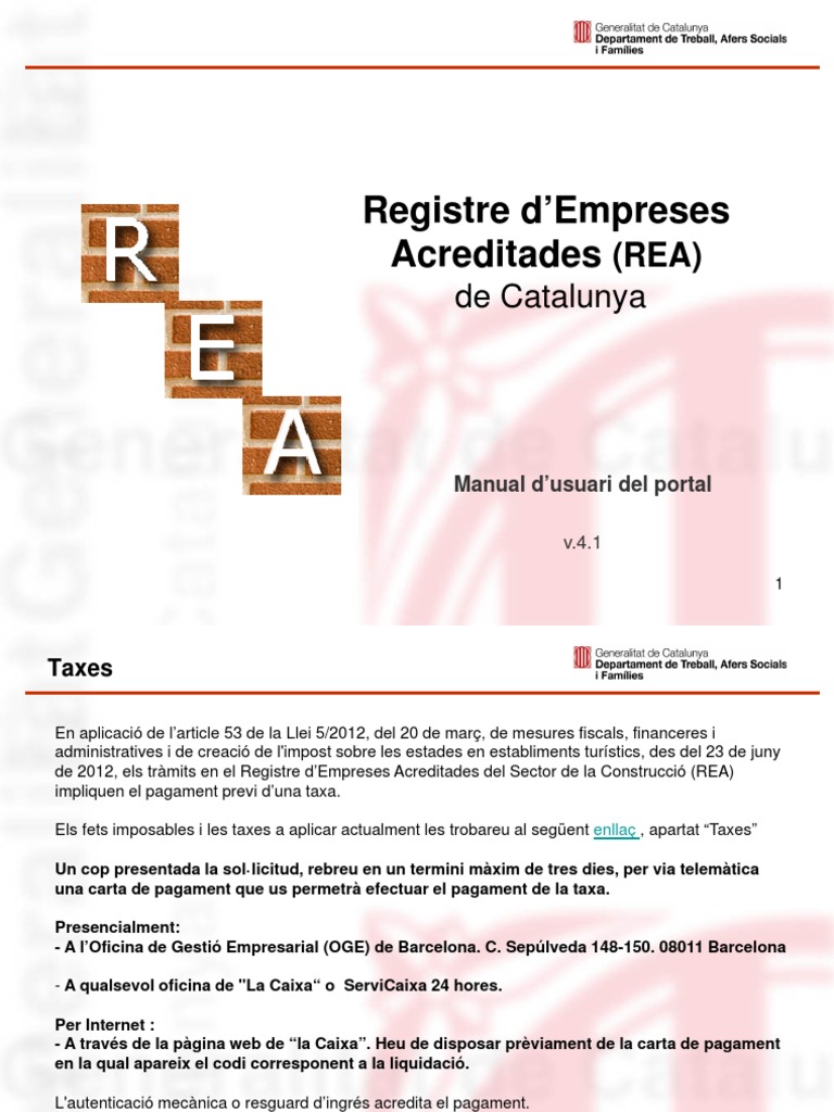 Instruccions Inscripcio Al Rea | PDF