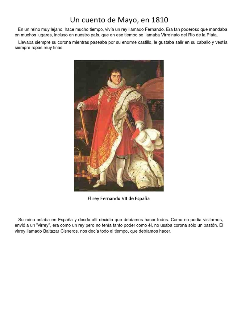 Un Cuento de Mayo | PDF