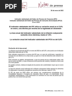 Boletin Tecnico 01 2025 IPC | PDF | Índice de precios al consumidor ...