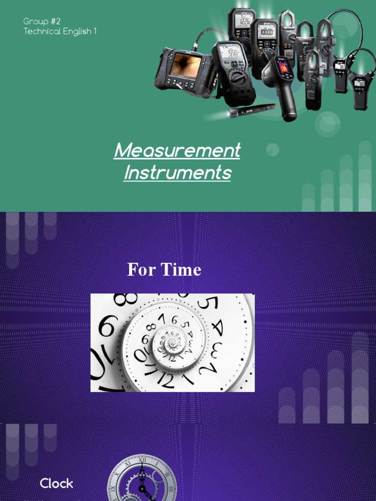 Measurement Instruments | PDF