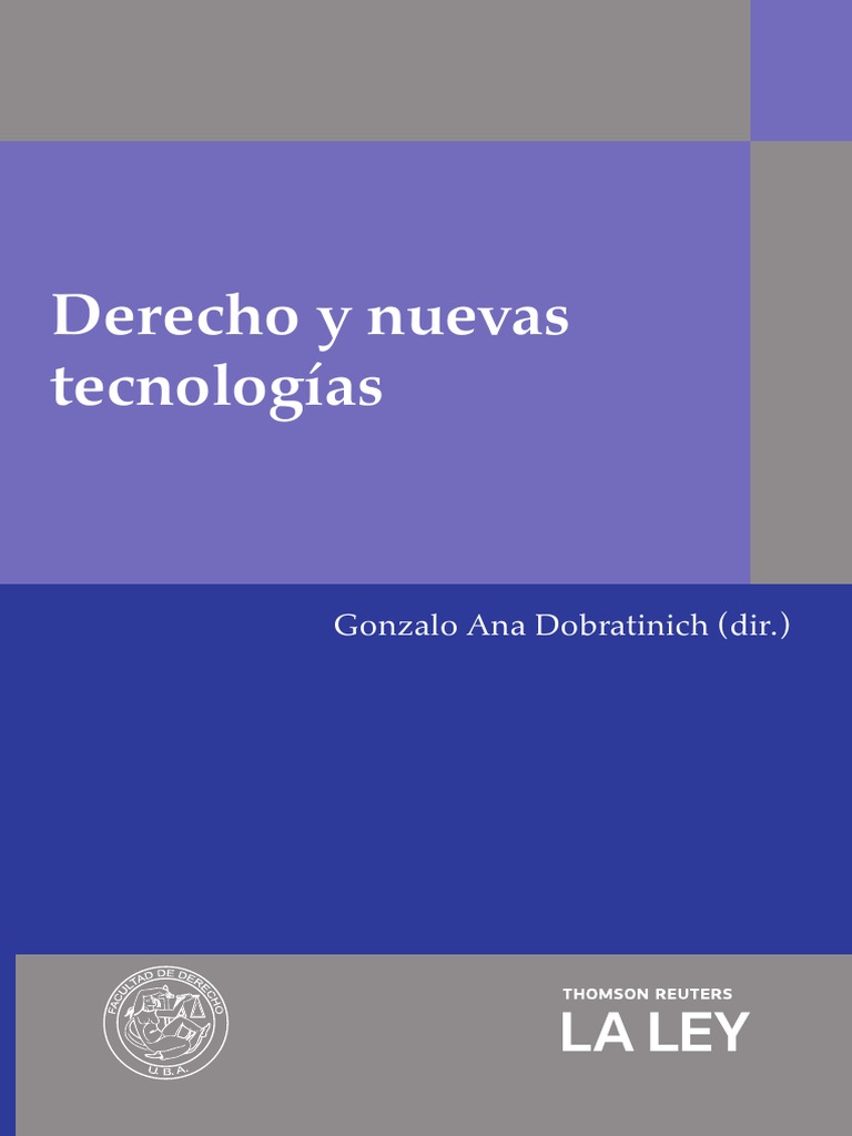 2021 Derecho y Nuevas Tecnologias | PDF 2021 Derecho y Nuevas Tecnologias | PDF