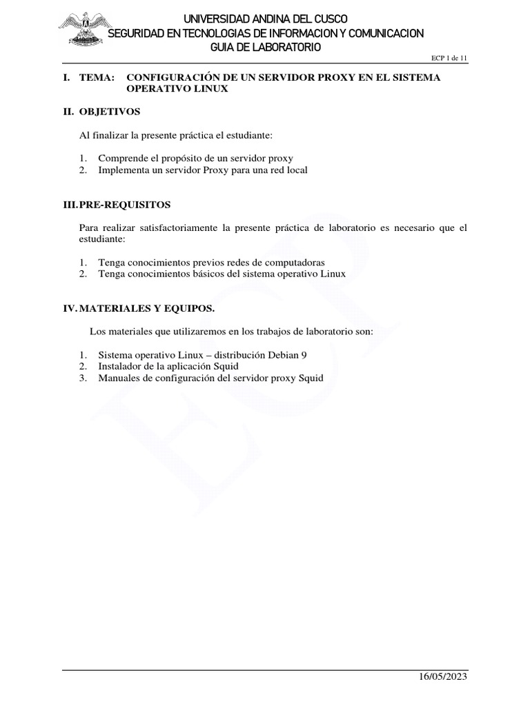 Guia-Servidor Proxy | PDF | Servidor proxy | Red mundial