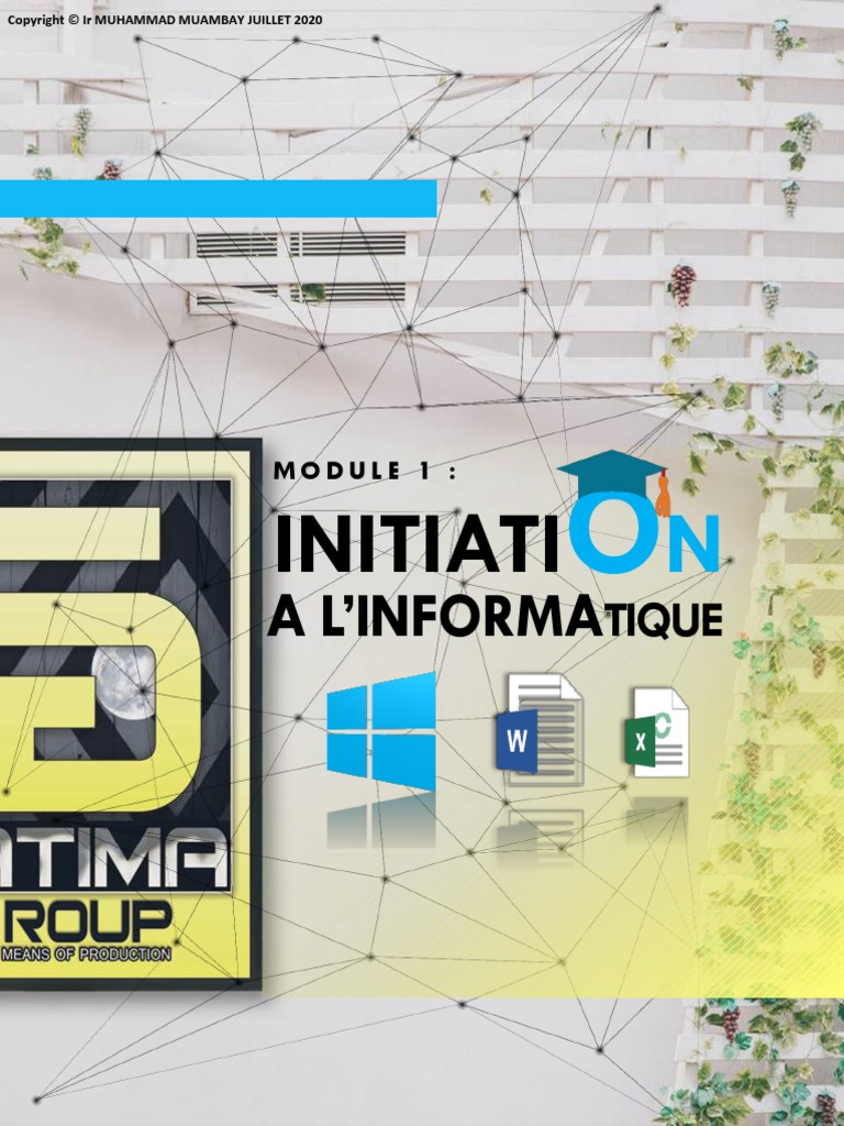 Cours Initiation, Word, Excel, PowerPoint | PDF | USB | Microsoft Word