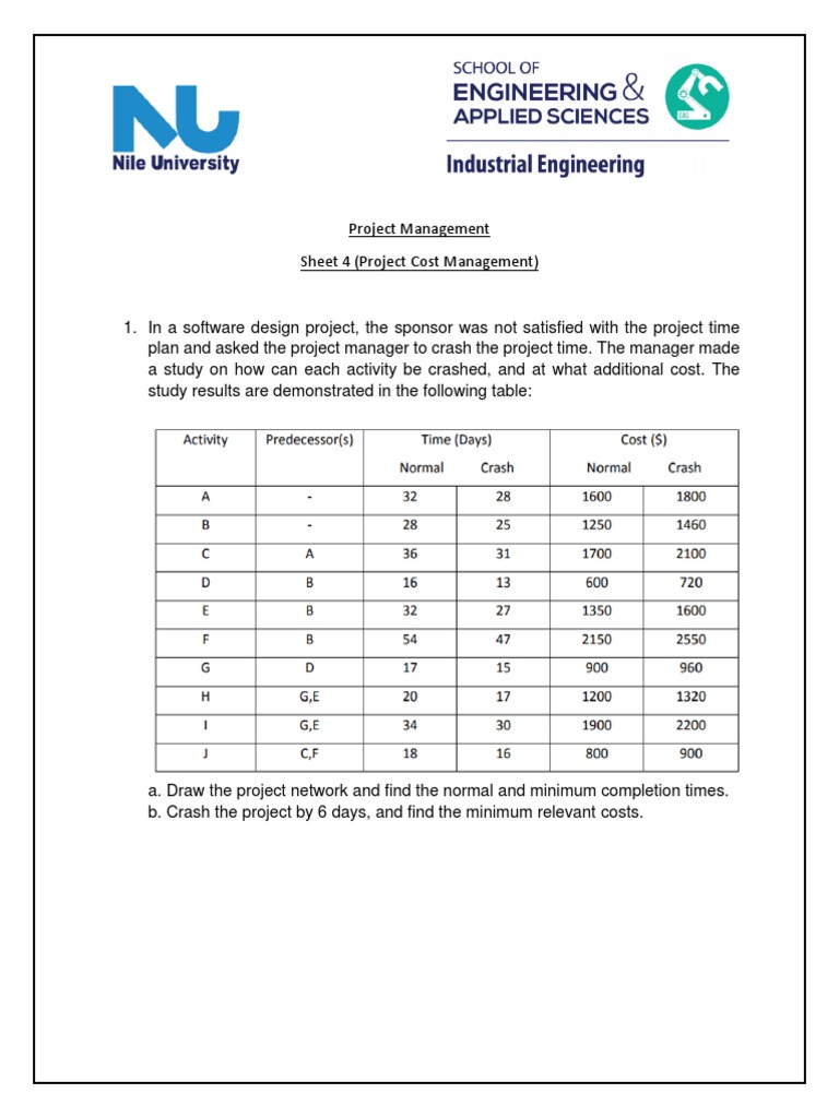 PM Sheet 4 | PDF