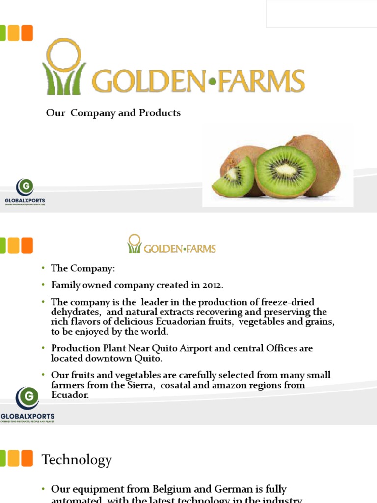 Golden Farms Presentation 120720 | PDF