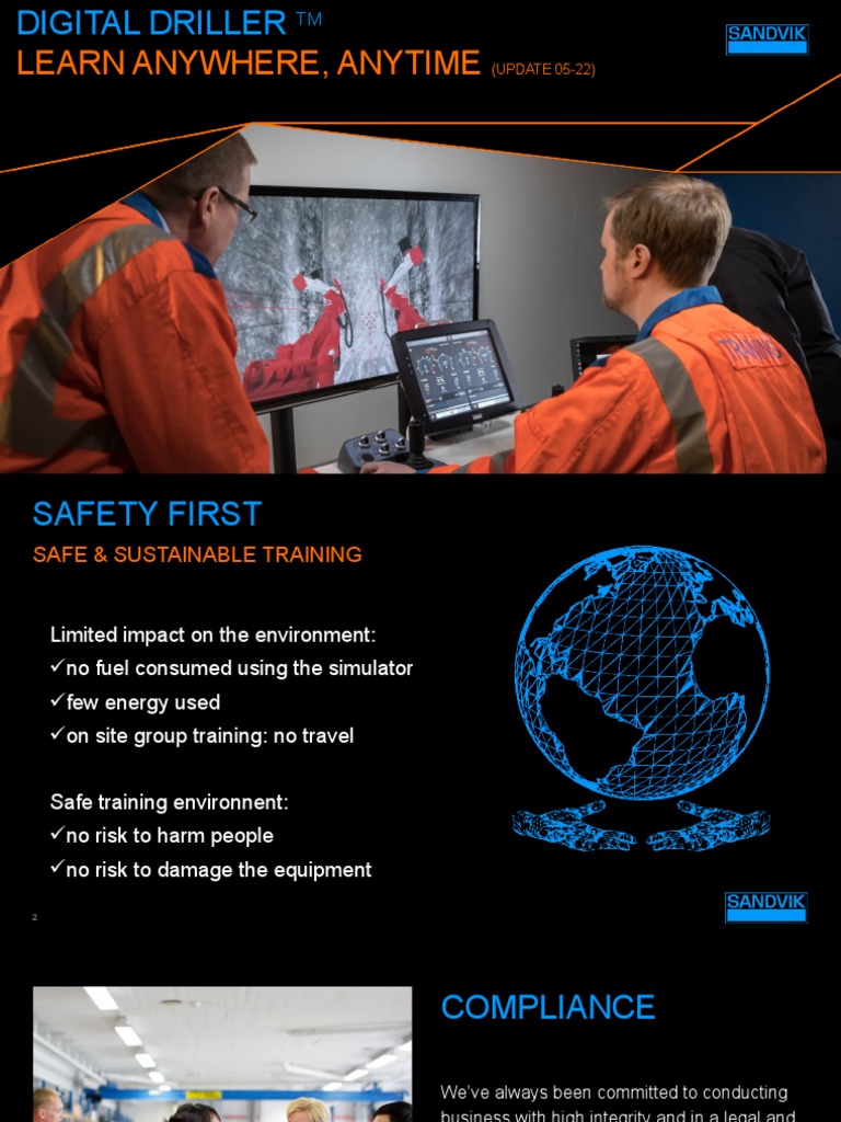 Digital Driller Product Presentation Final Revised 05-22 | PDF | Simulation | Drilling Rig