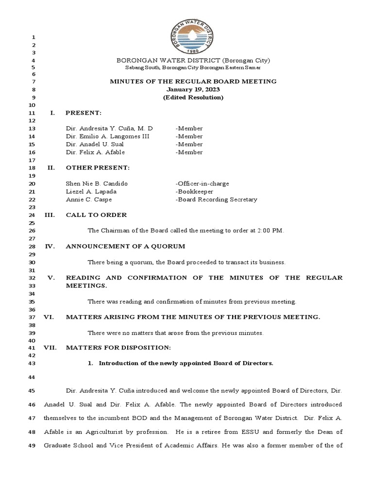 Edited Resolution DWD | PDF