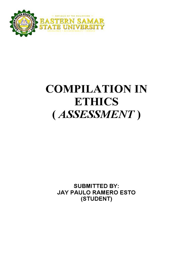 Compilation in Ethics | PDF