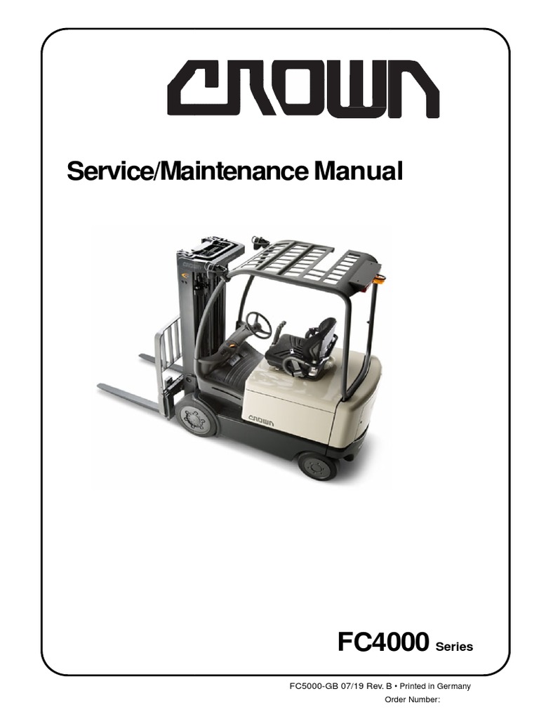 Crown FC4000 RM | PDF