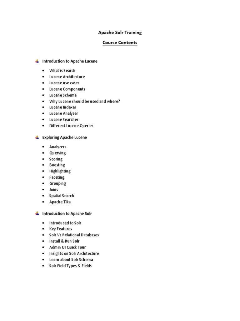 Apache Solr | PDF