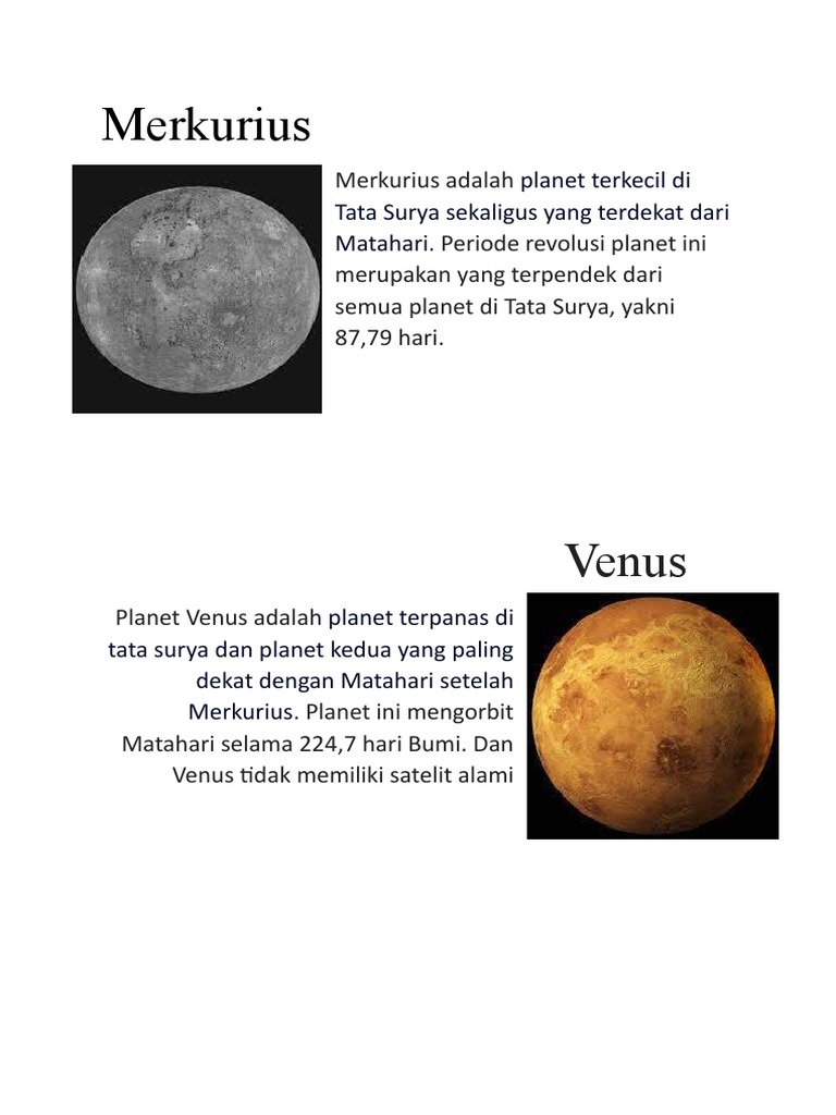 Planet Tata Surya | PDF