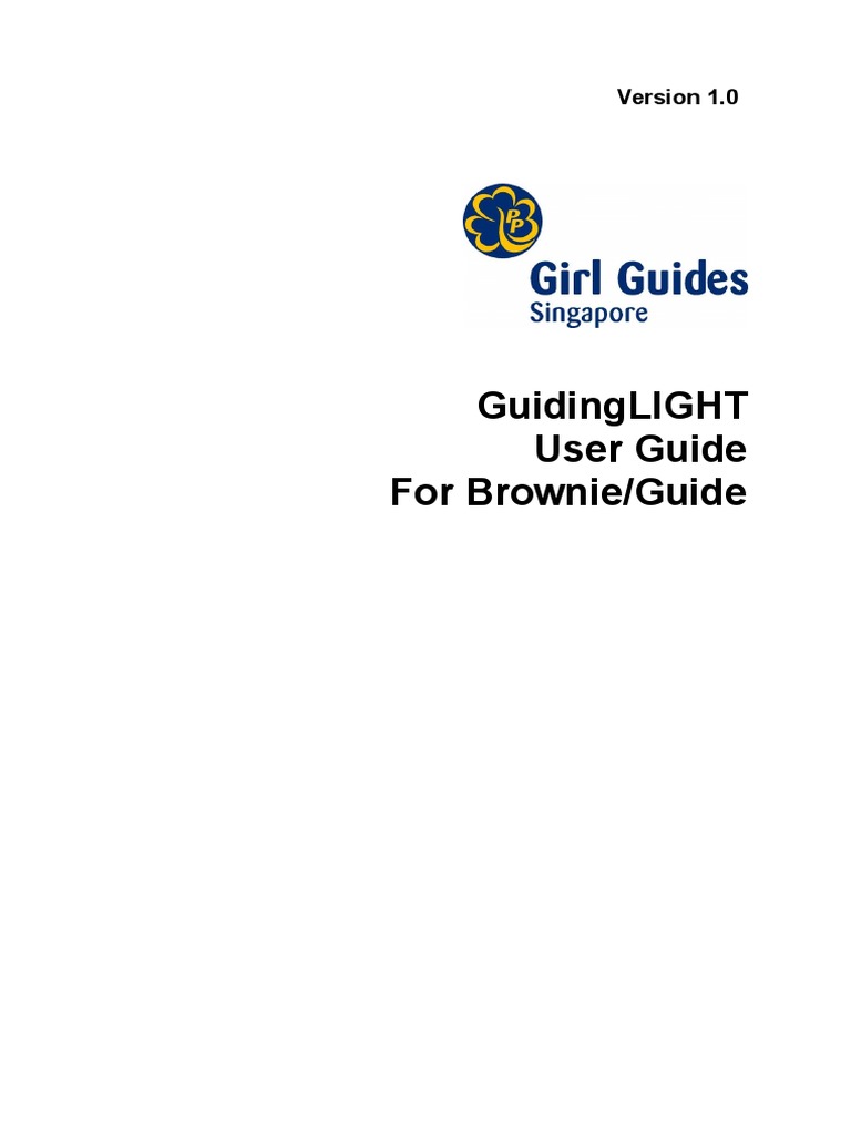 Brownie Guide User Guide | PDF | Scouting | Girl Guiding And Girl Scouting
