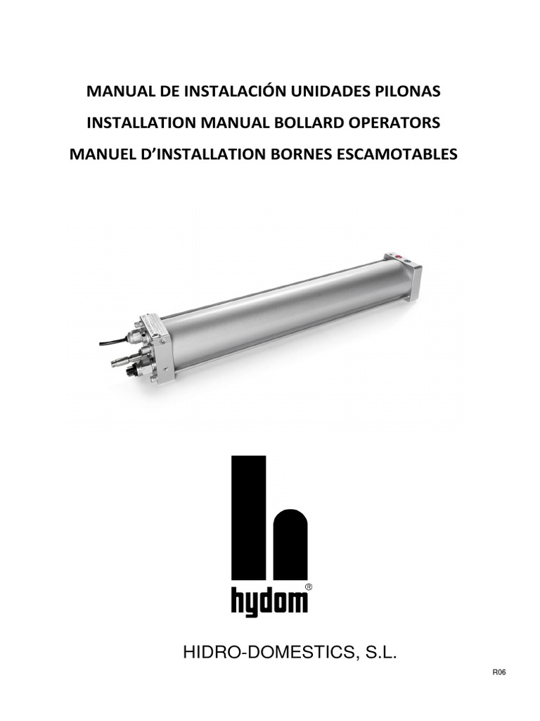 Manual Hydom 1uap | PDF | Física Aplicada e Interdisciplinaria ...