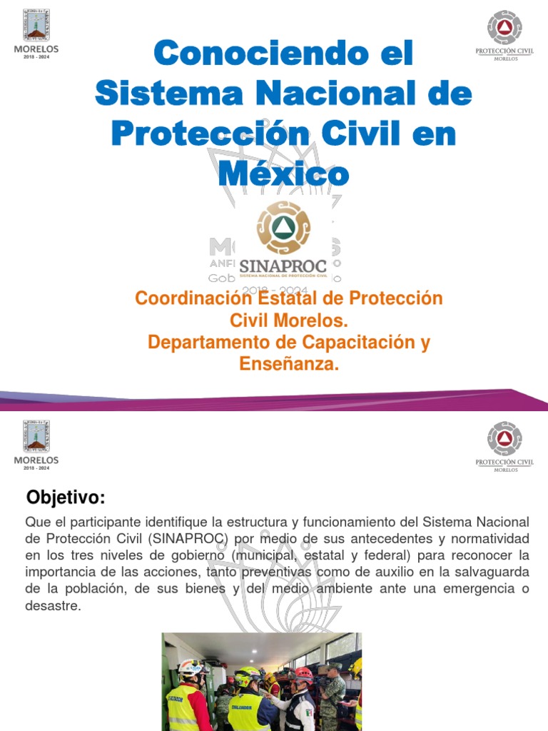 Sinaproc | PDF | Defensa Civil | México