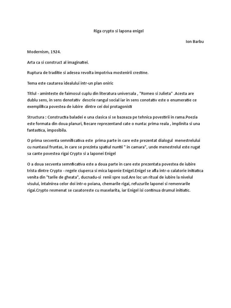 Riga Crypto Si Lapona Enigel | PDF